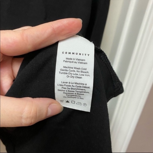 Aritzia | Tops | Aritzia Community Long Sleeve Open Back | Poshmark
